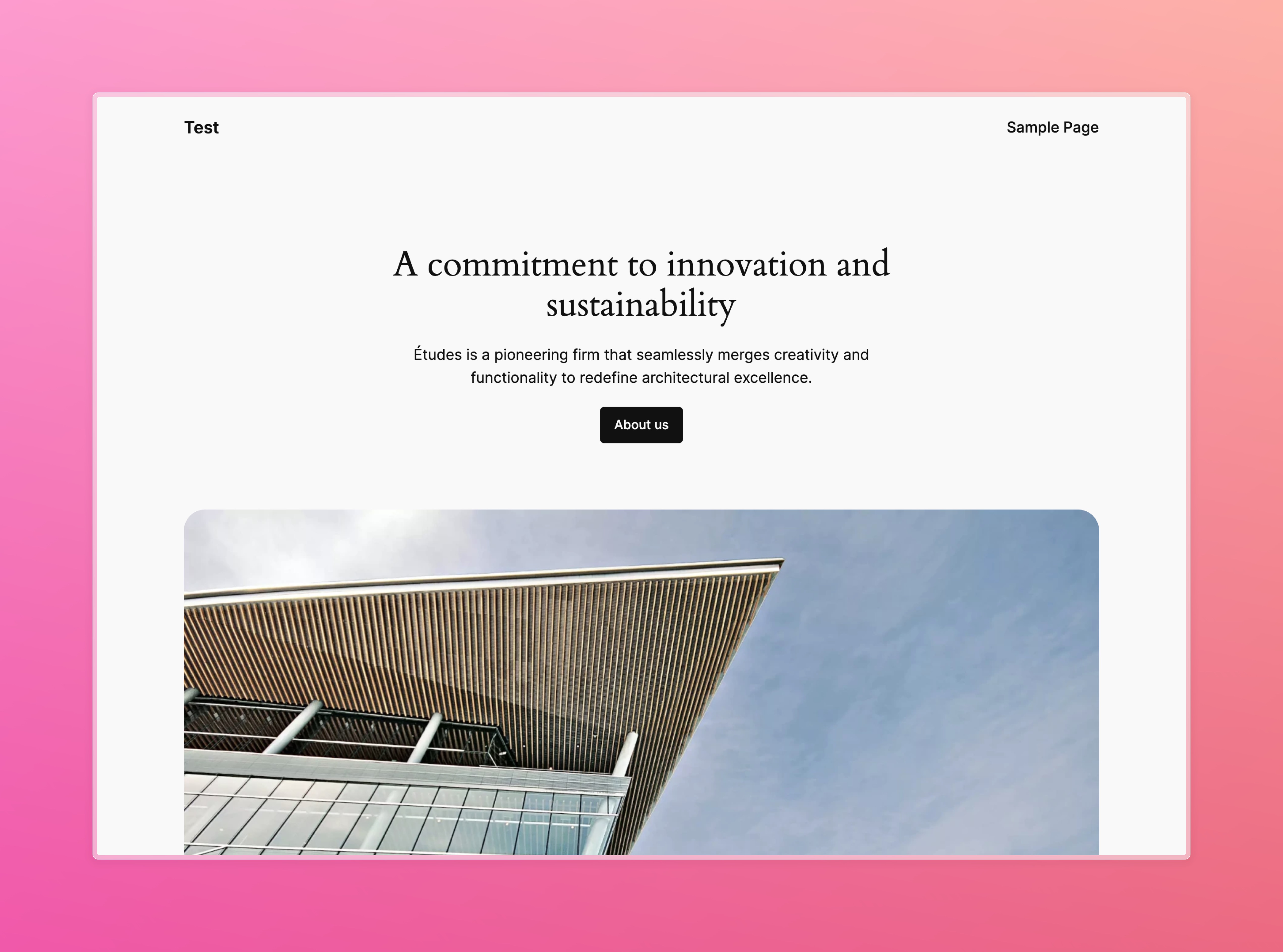WordPress starter · Wasmer