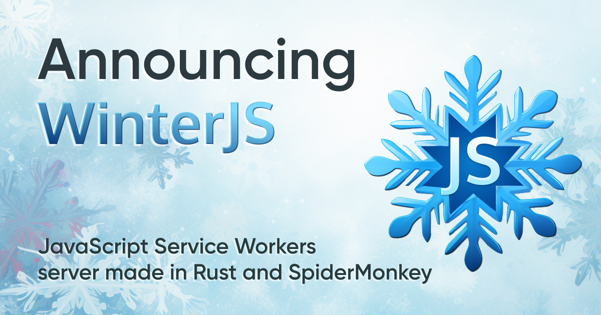 Announcing WinterJS · Blog · Wasmer